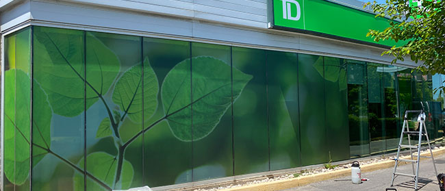 How to print glass vinyl correctly.